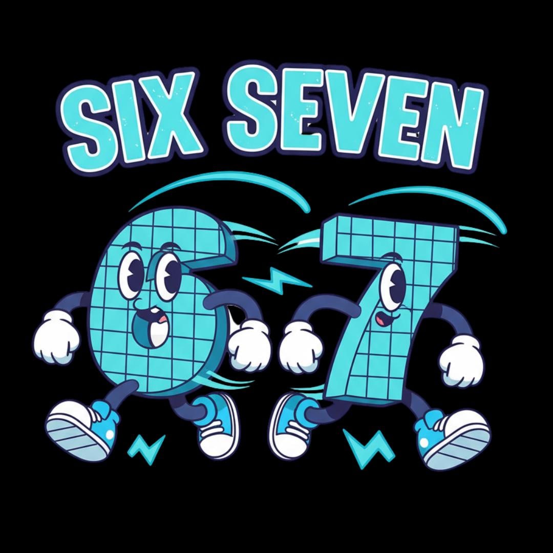 Steal a Brain Rot Six Seven PNG |6 7 Meme PNG Clipart | 67 Gaming Meme ...