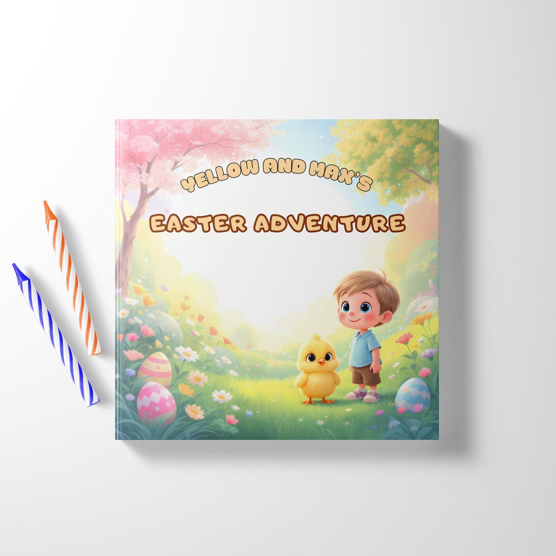 Personalized Easter Egg Story Book | Spring Adventure for Kids - Etsy