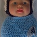 Spock Hat and Swaddler Cocoon Crochet Pattern - Etsy