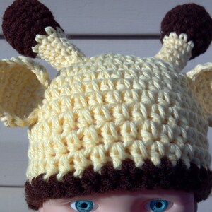 Giraffe Hat, All Sizes, Crochet Pattern - Etsy