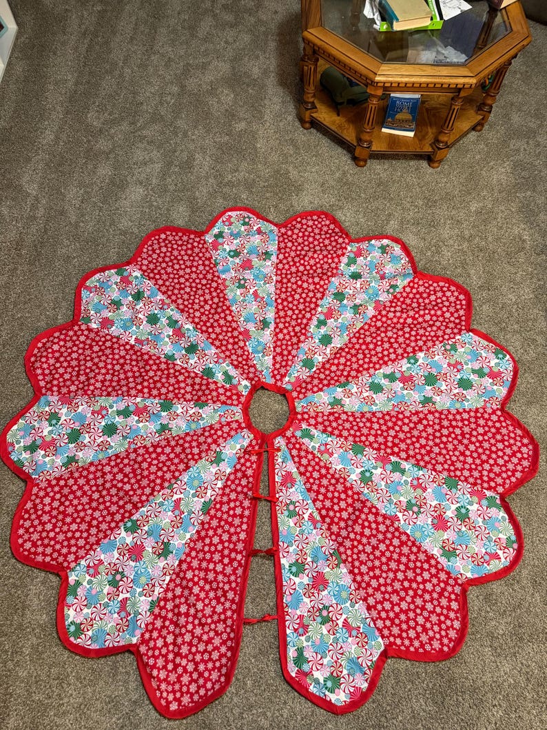 Handmade Christmas Tree Skirt - Etsy