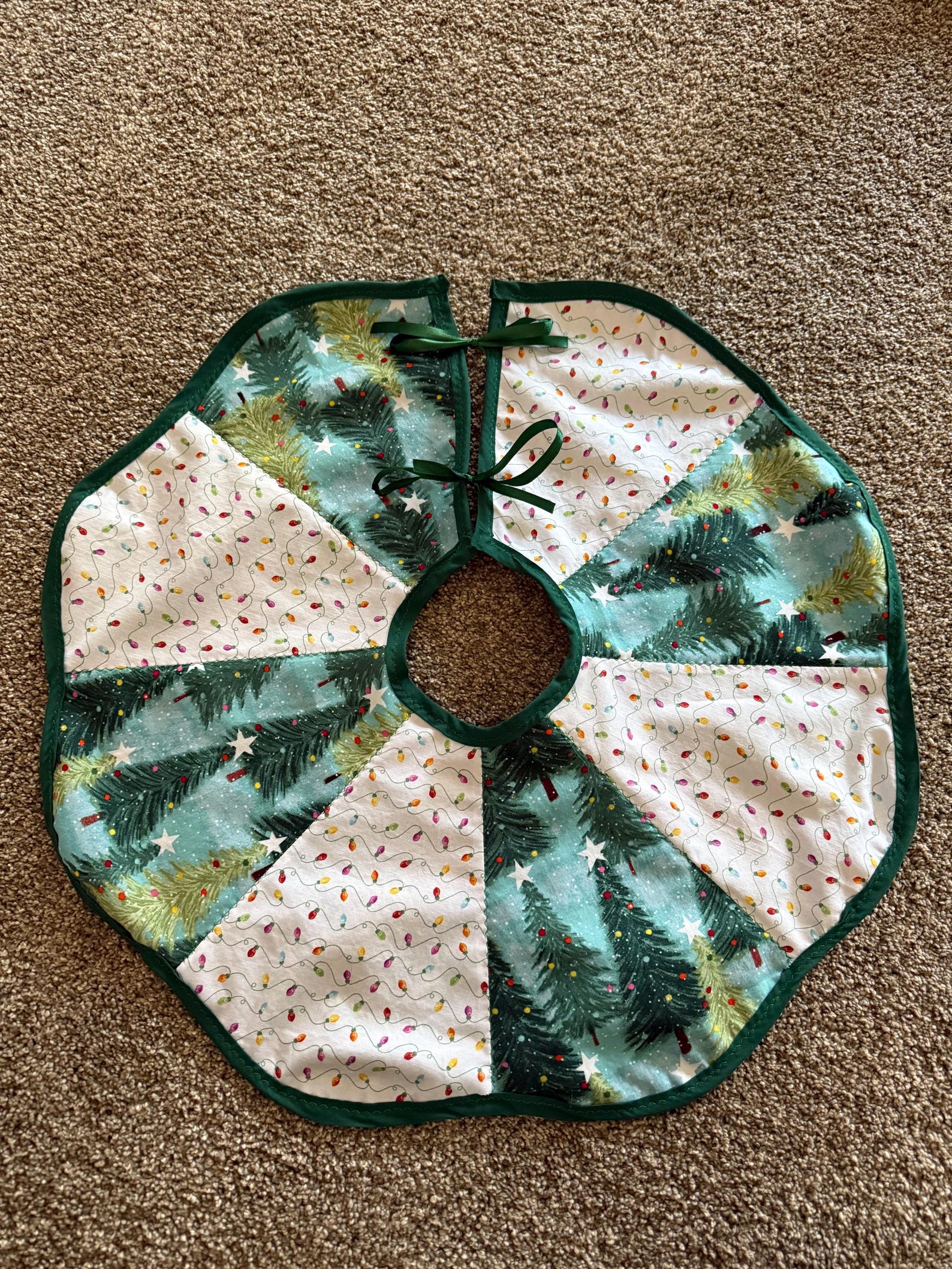 Handmade Christmas Tree Skirt - Etsy