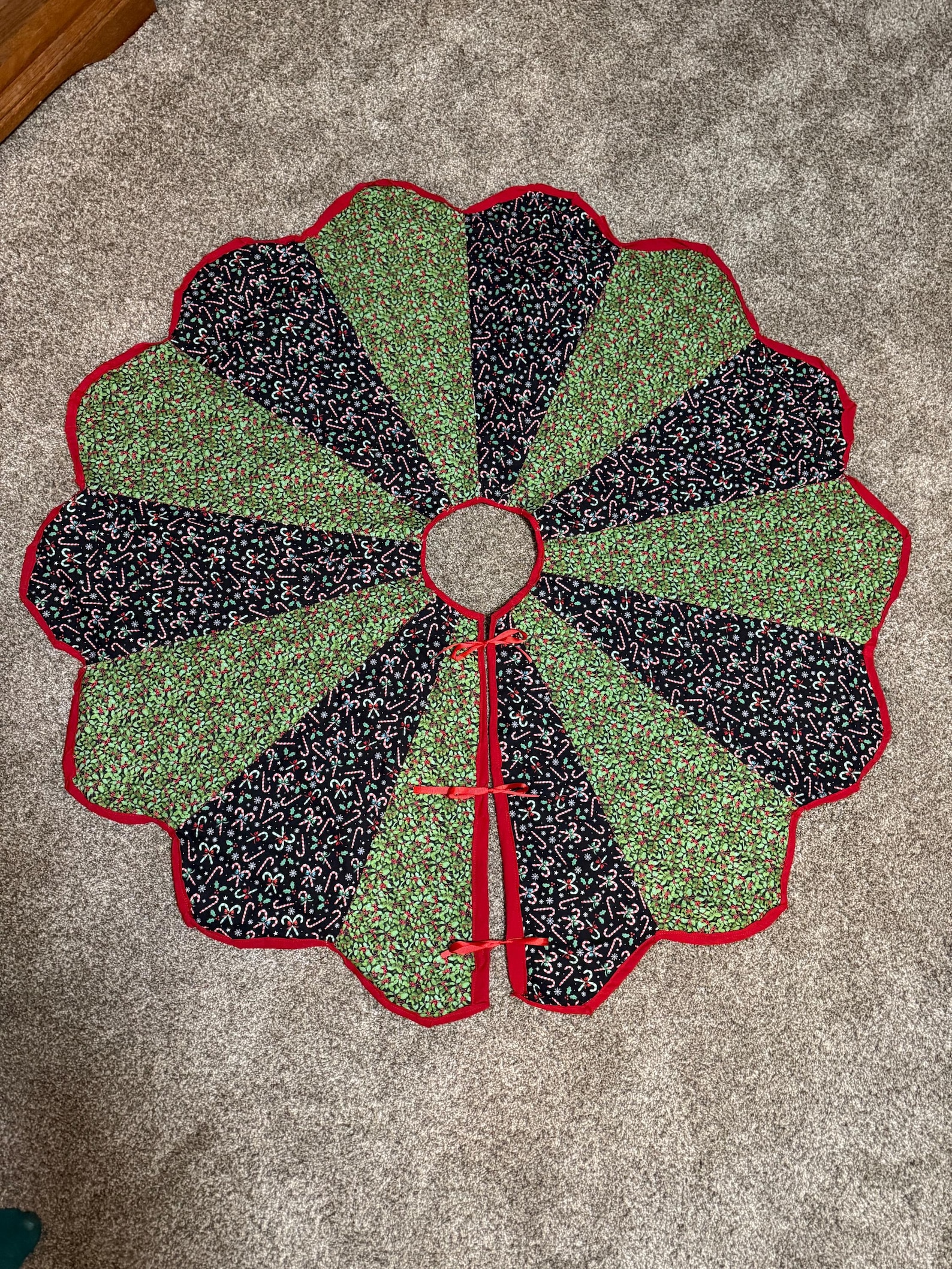 Handmade Christmas Tree Skirt - Etsy