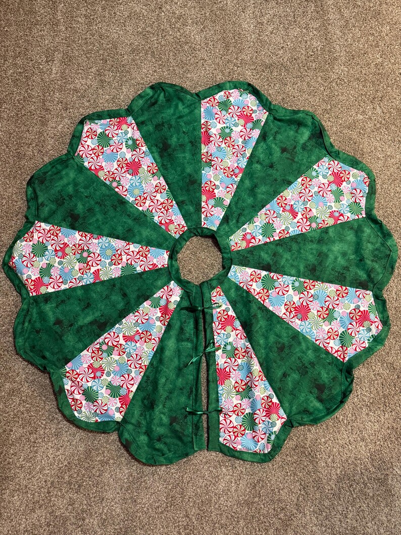 Handmade Christmas Tree Skirt - Etsy