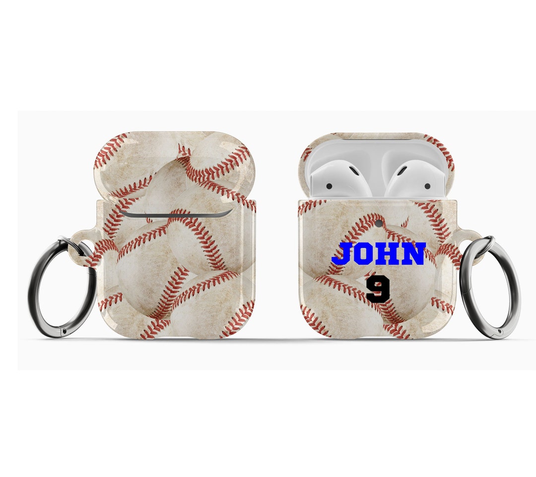 Personalized Baseball With Name and or Number AirPod Case AirPod Pro ...