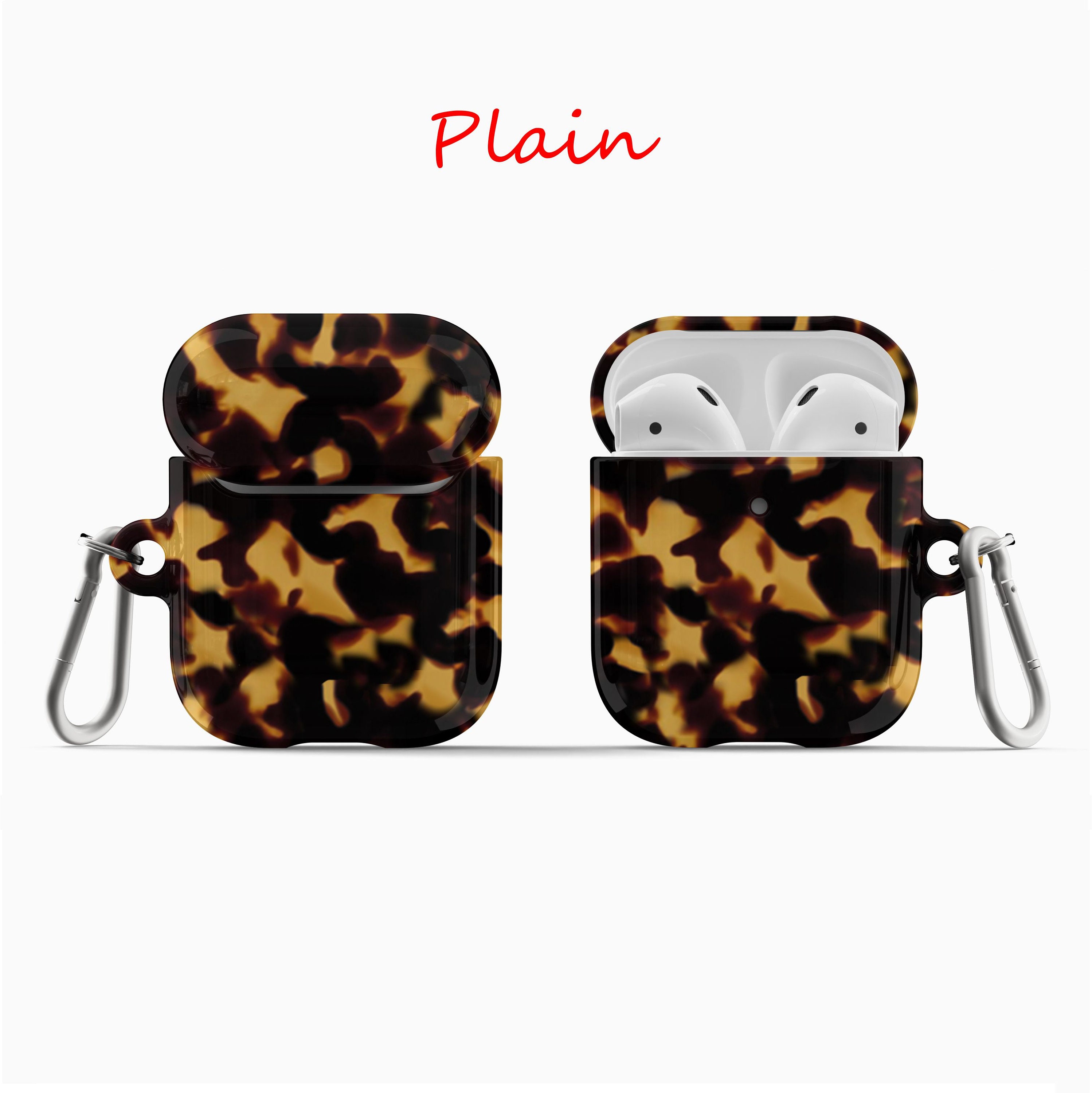 Personalized Gray Tortoise Shell Airpod Case Airpod Pro Case | Etsy