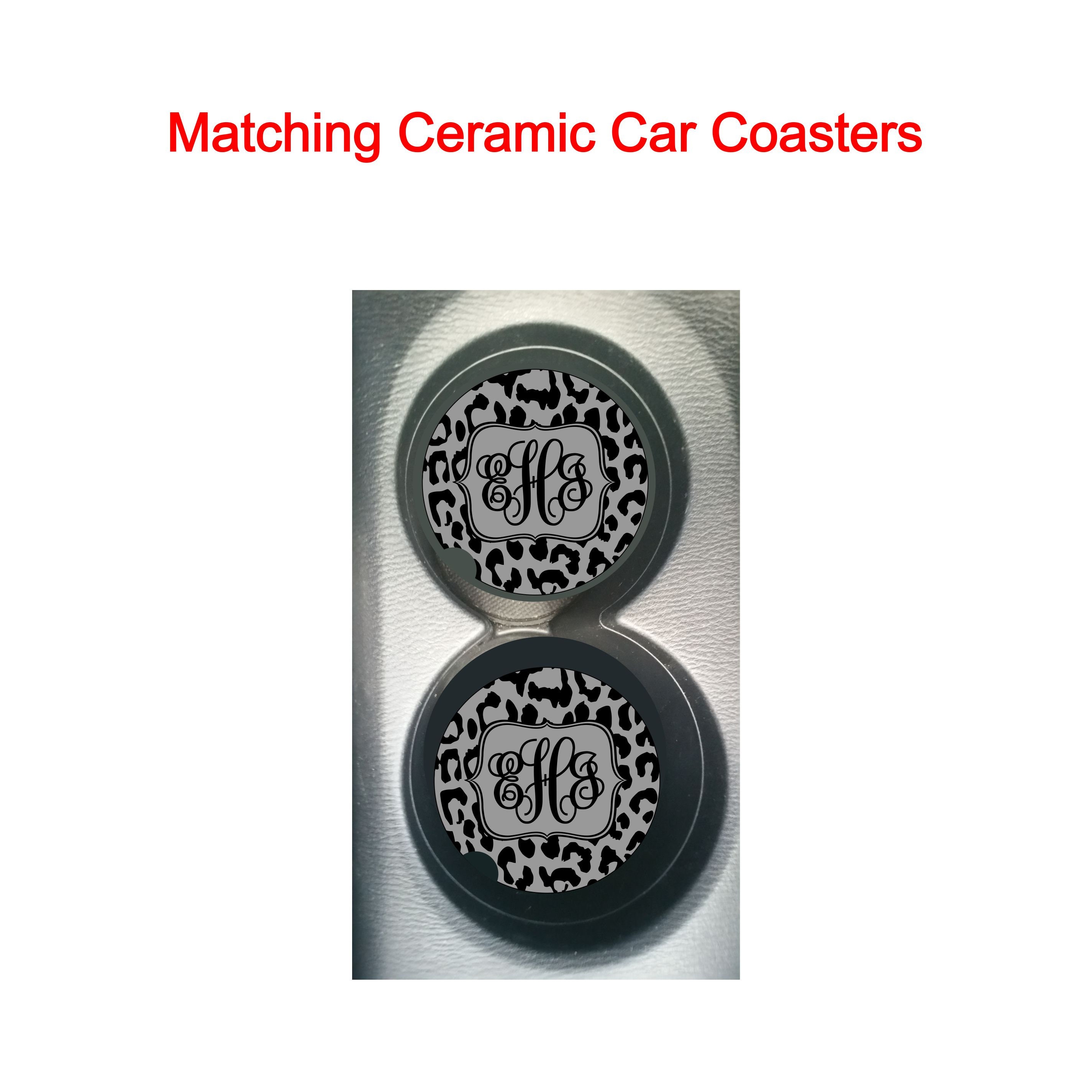 Custom Monogram Car Floor Mats Front Car Mats Rear Mat Matching Coaster ...