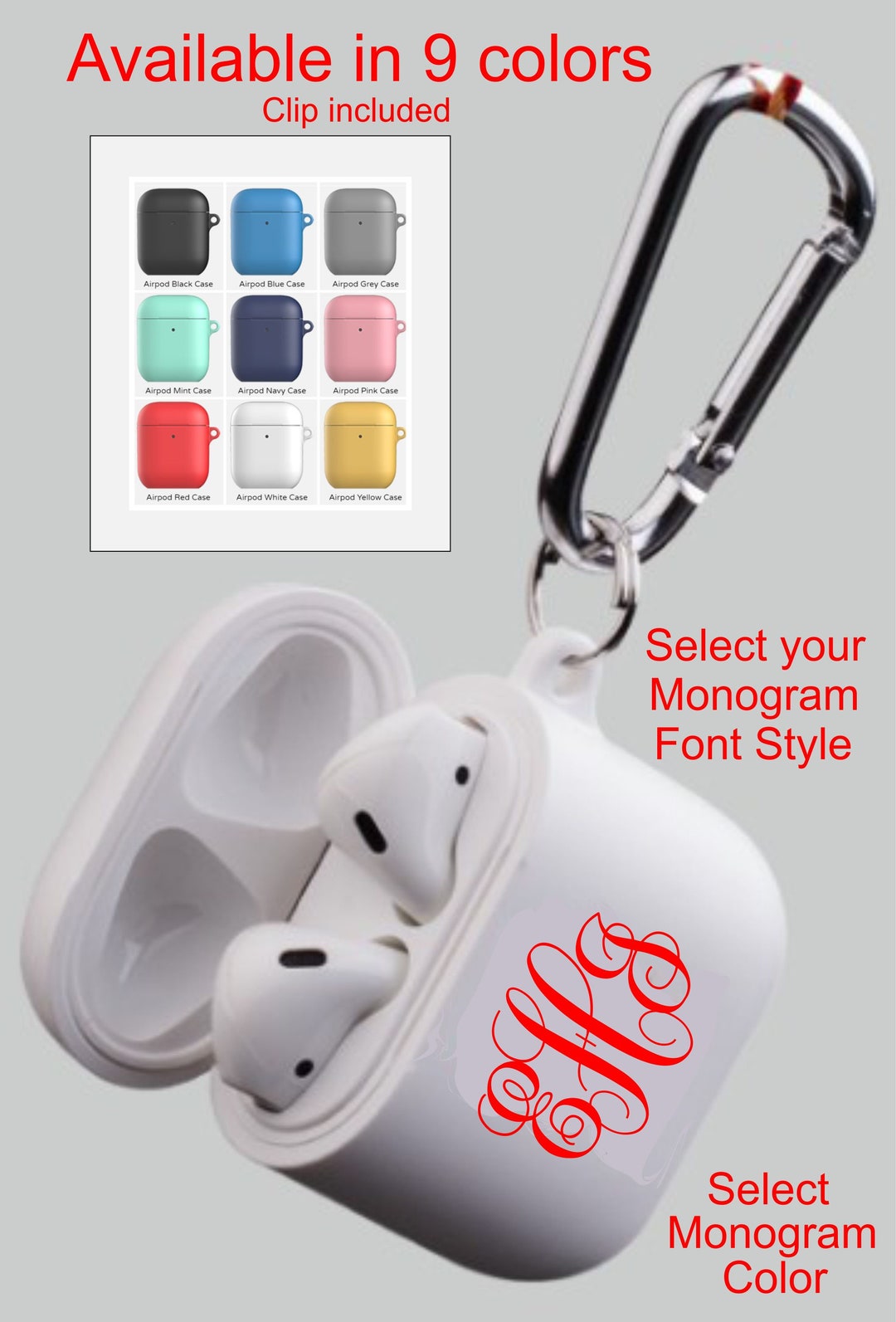 Personalized AirPod Holder AirPod Pro Case Airpods Cover AirPod Case ...