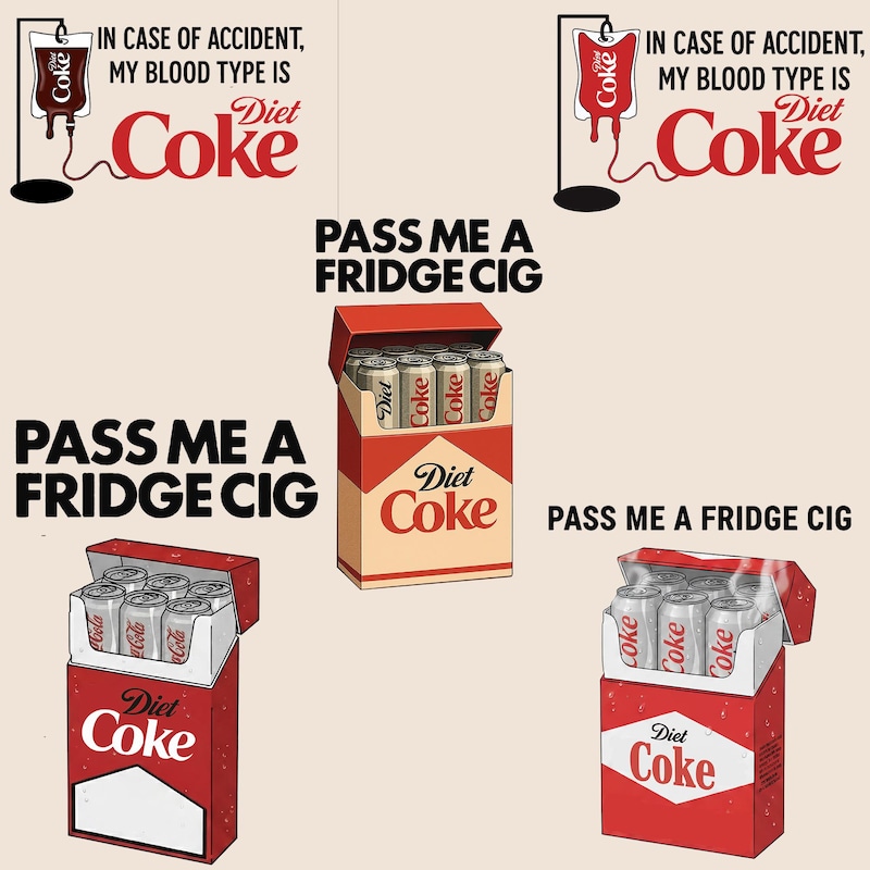 Fridge Cigarettes Svg - Etsy