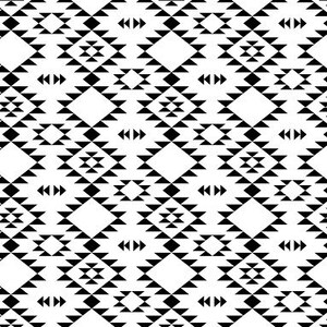 Changing Pad Cover Black Navajo Black Changing Pad Aztec Changing Pad ...