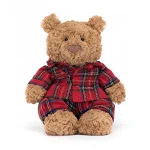 Jellycat Bartholomew Bear Bedtime - Etsy