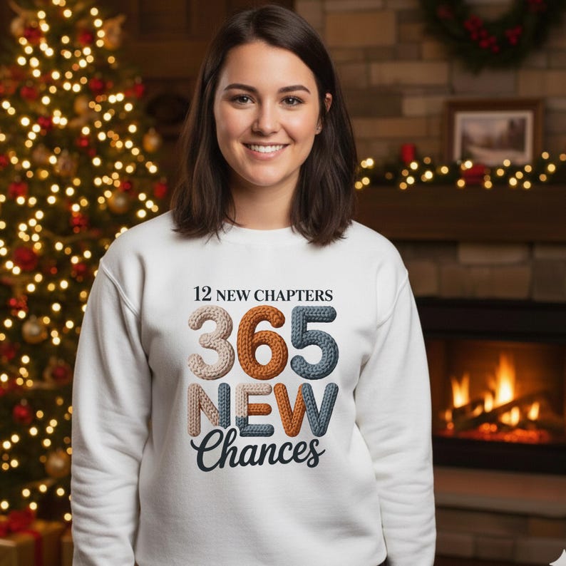 New Year 2026 PNG | 12 New Chapters, 365 Chances (digital Download ...