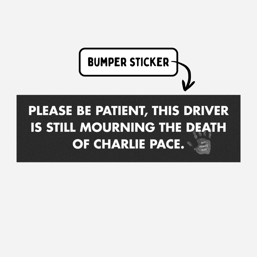 Death of Charlie Bumper Sticker - Etsy