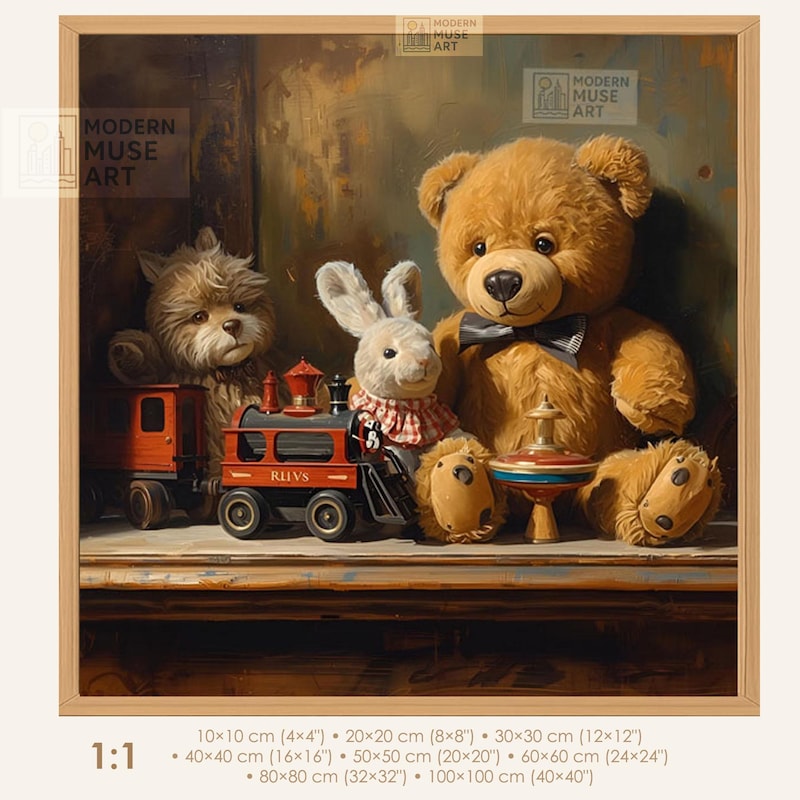 Teddy Bear Still Life - Etsy