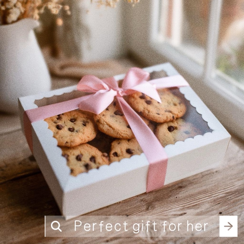 Gourmet Chocolate Chip Cookies Gift Box – Baked Fresh With Organic ...