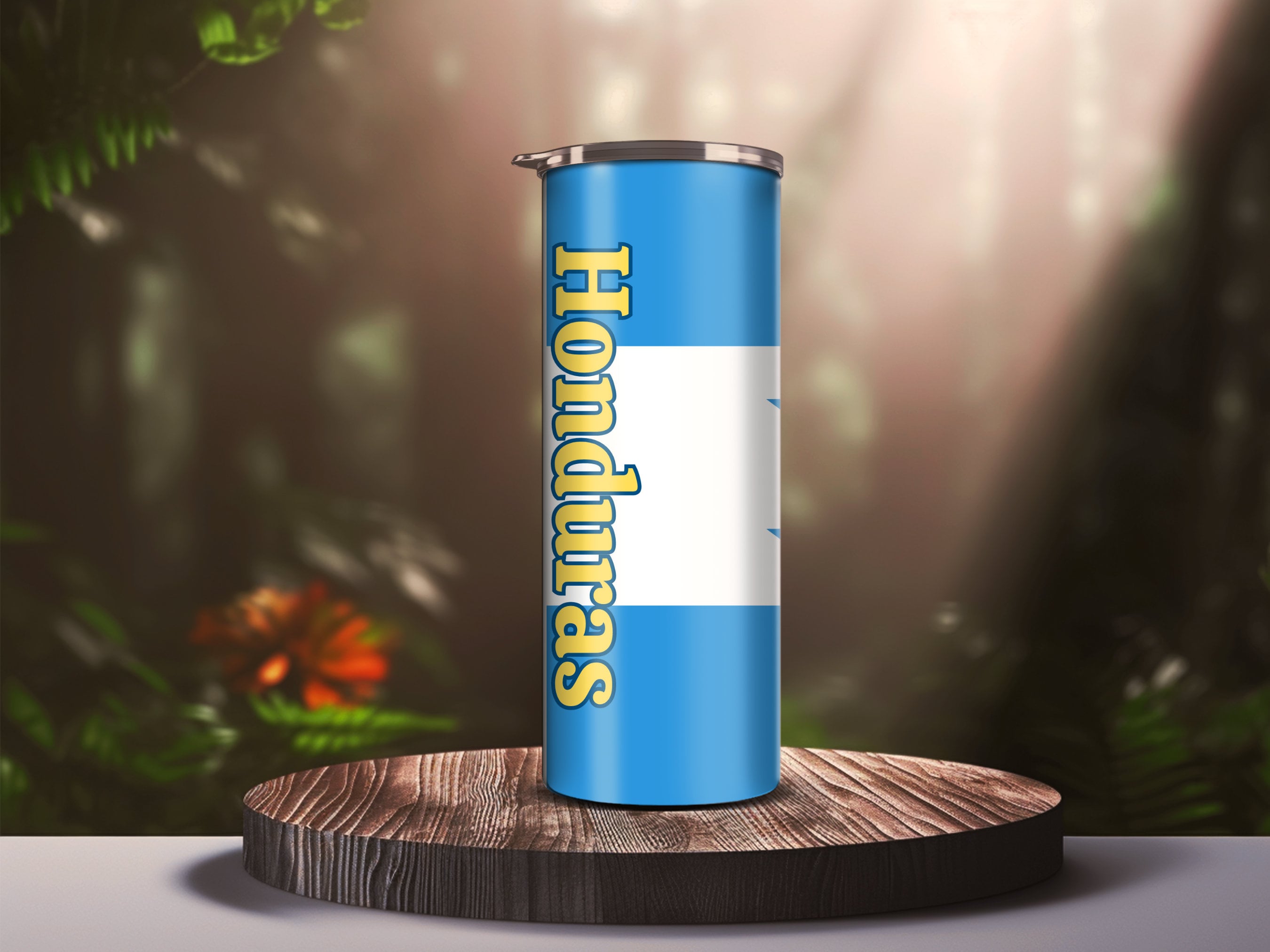 Wrap Sublimation Design , Honduras Flag , 20oz Skinny Tumbler , Tumbler ...