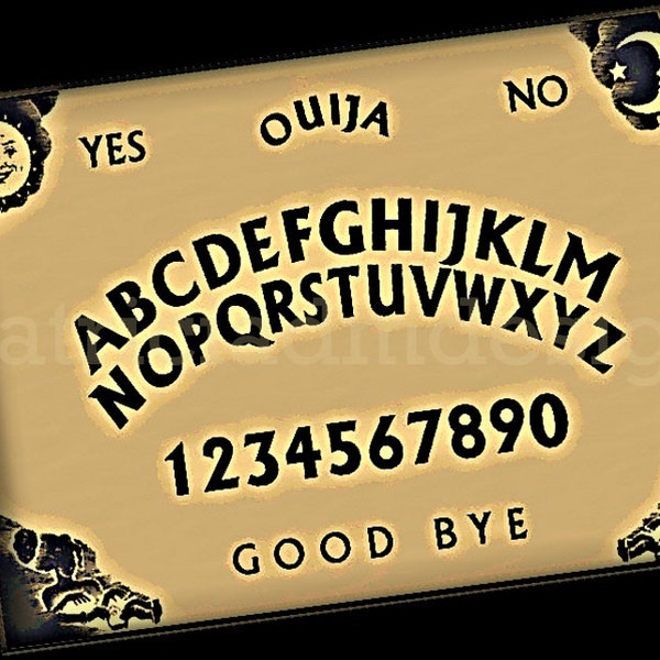 Ouija Board Print - Etsy
