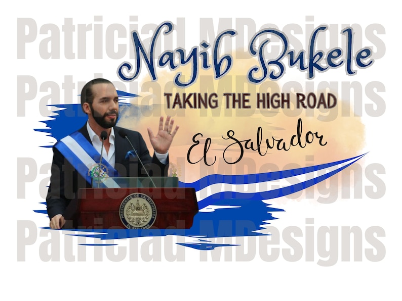 Nayib Bukele El Salvador PNG Image -digital Download (3200x2400 Px ...