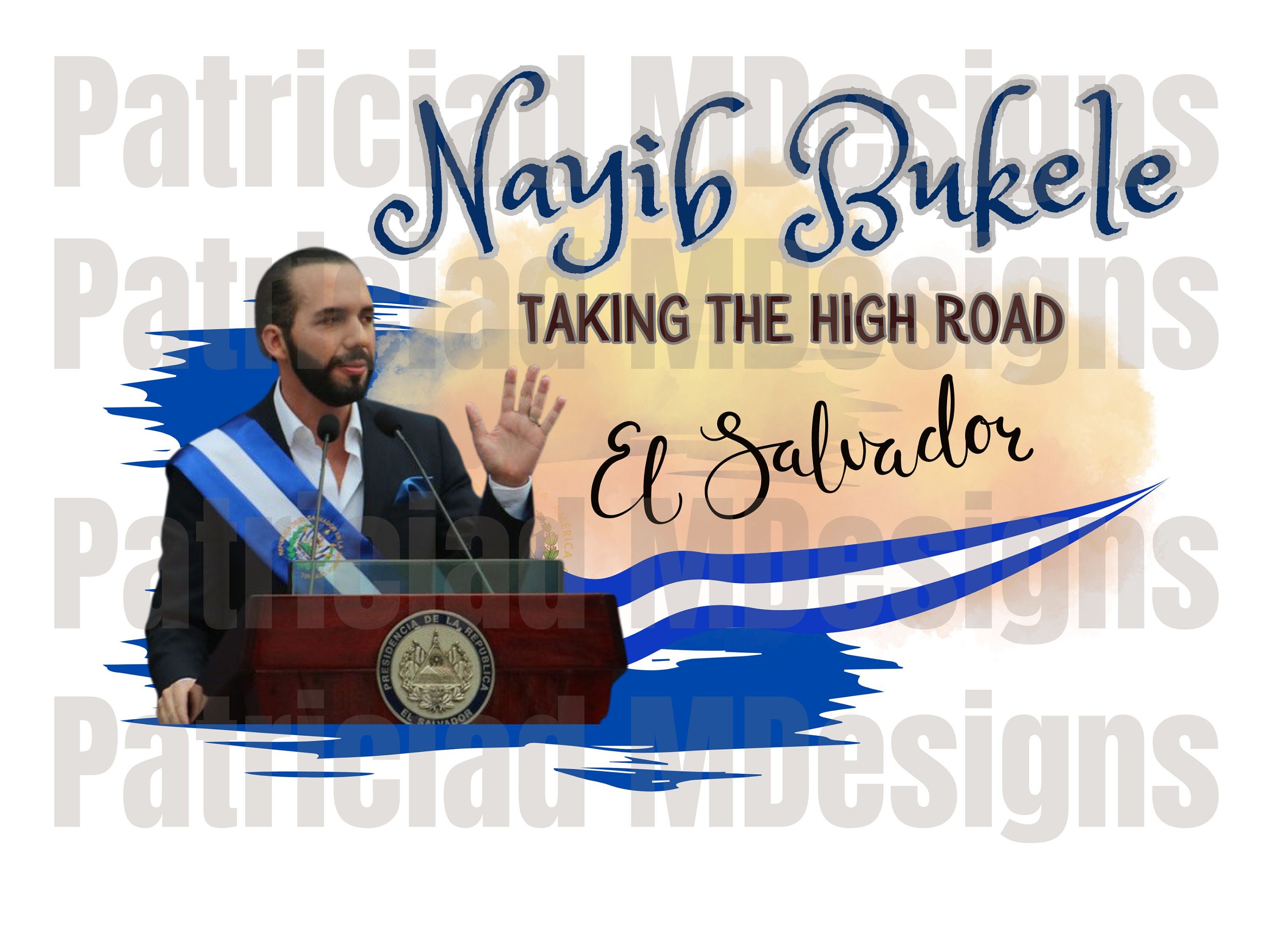 Nayib Bukele El Salvador PNG Image -digital Download (3200x2400 Px ...