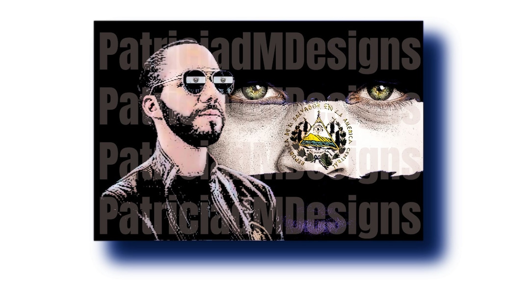 Nayib Bukele- PNG Image El Salvador Ink Sketch Effect (3200x2400 Px) in ...