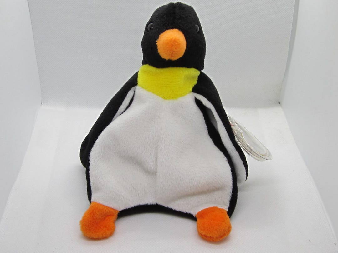 Ty Beanie Baby Waddle the Penguin Style 4075 PVC Pellets Tag Errors - Etsy