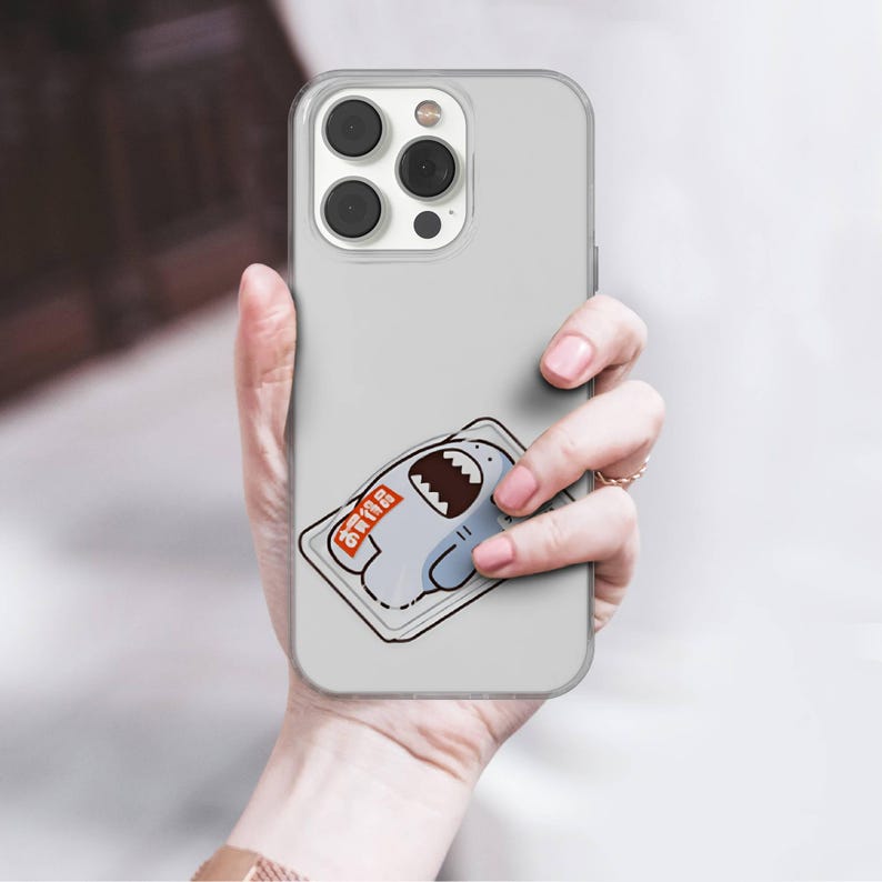 Cute Baby Shark Phone Case - Fish Seal Aesthetic Funny Art Cover Fit ...