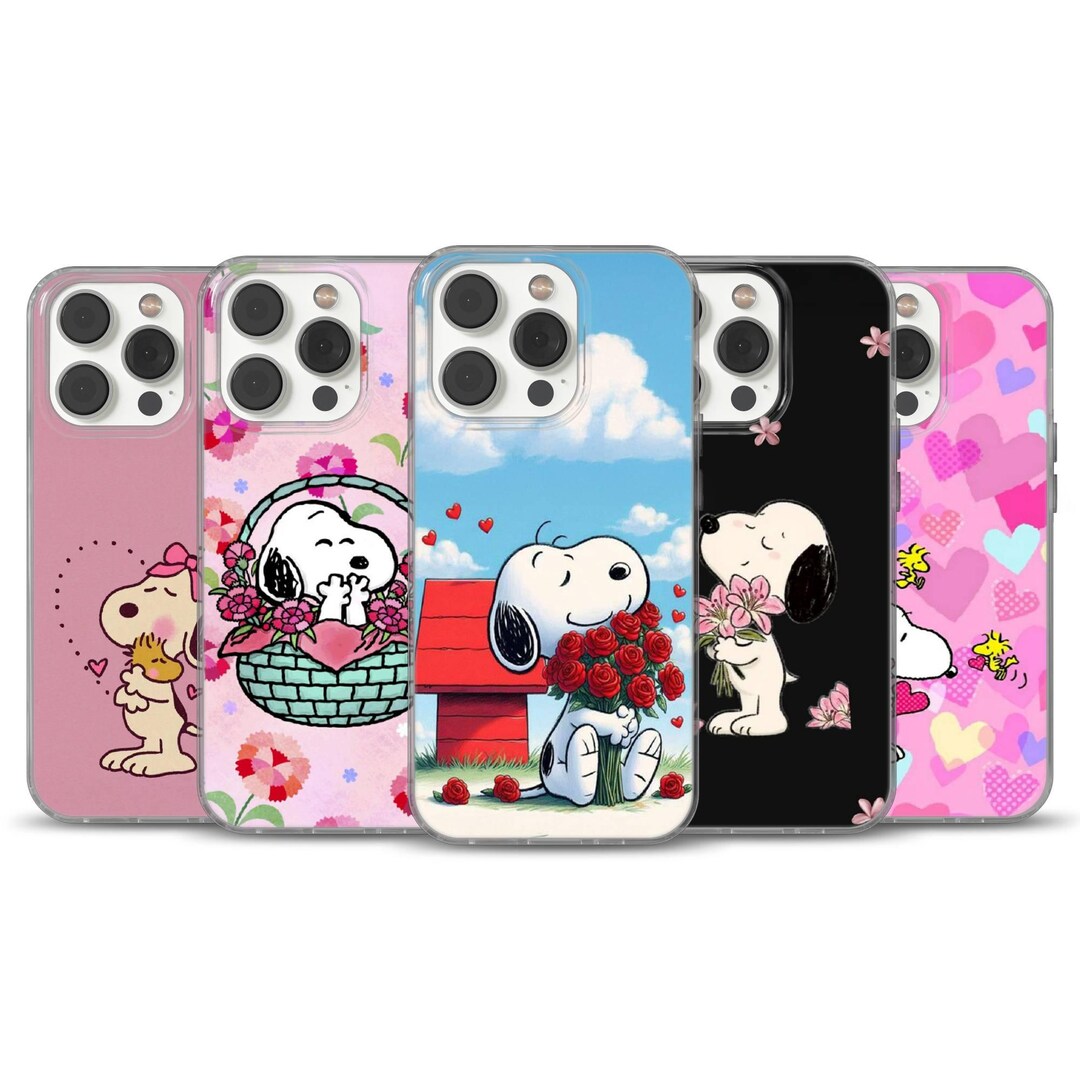 Snoopy Phone Case Woodstock Friends Cute Gift Cover for iPhone 17 Pro ...