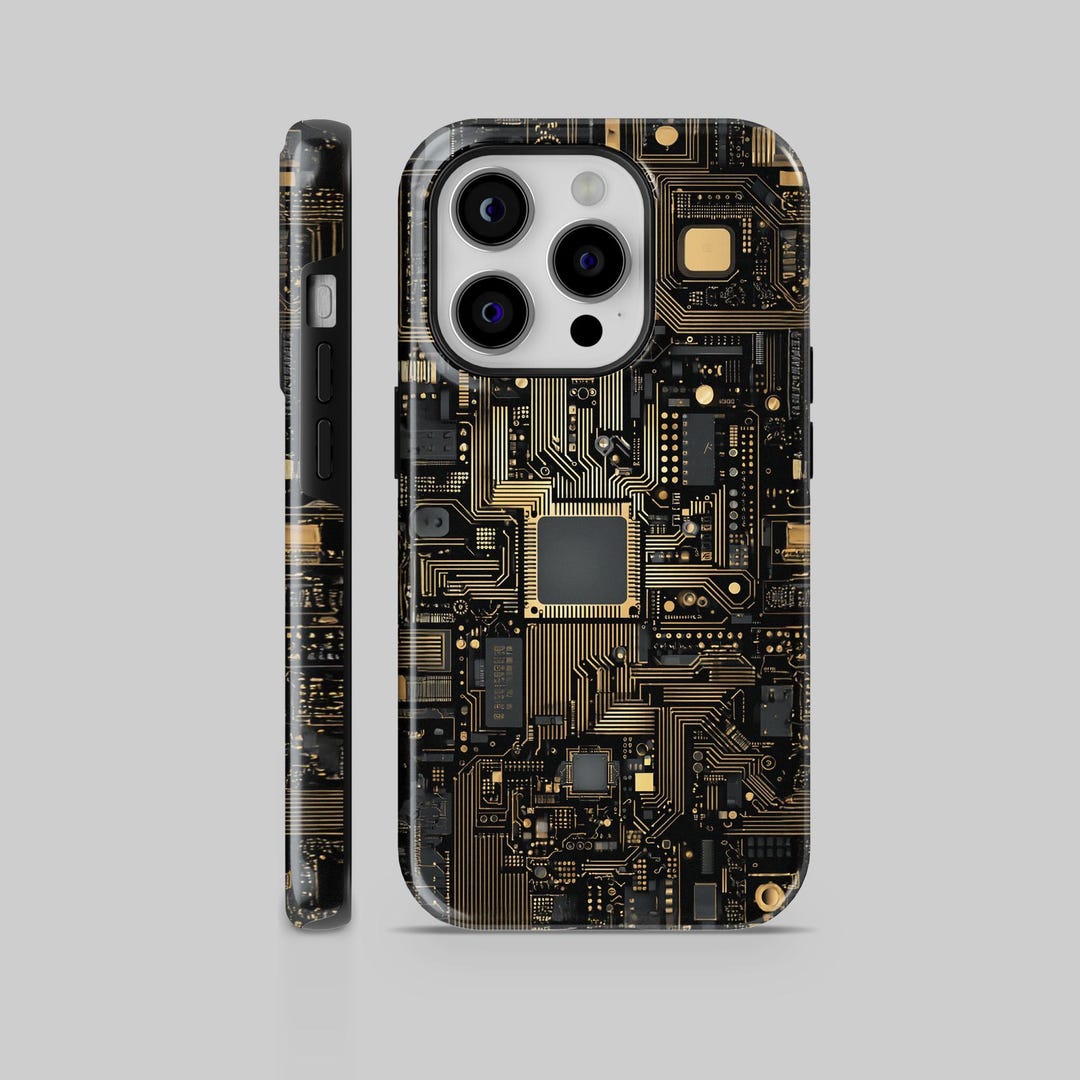 R2d2 Droid, Circuit Board Design Phone Case , Men PCB Motherboard ...