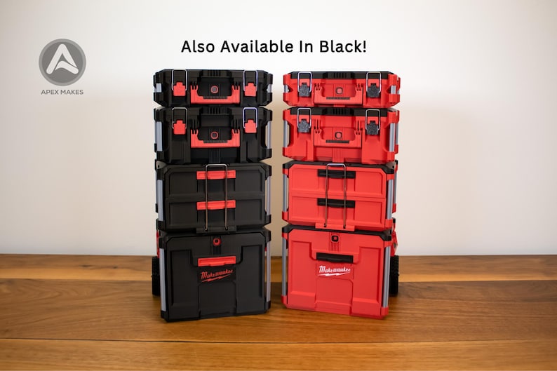 Red Mini Milwaukee Packout Rolling Drawer Tool Box Style Organizer - Etsy