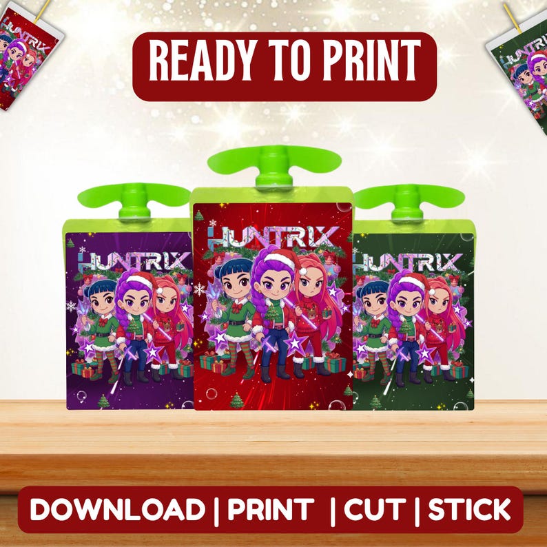 Kpop Demon Hunters, Dr. Han's Tonic Drink Wrapper, Gogo Squeez ...