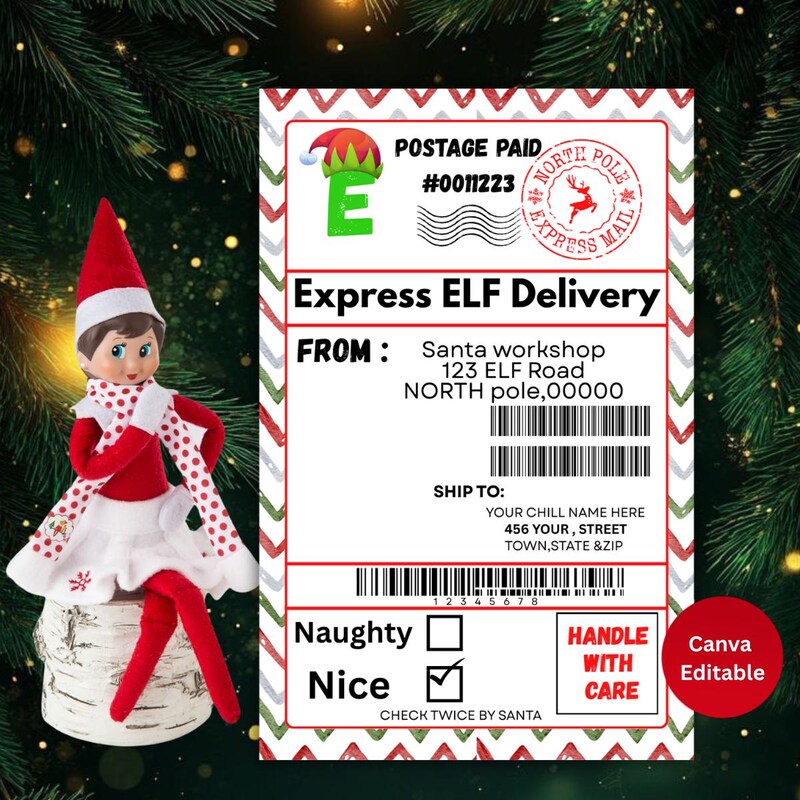Elf Stickers - Etsy