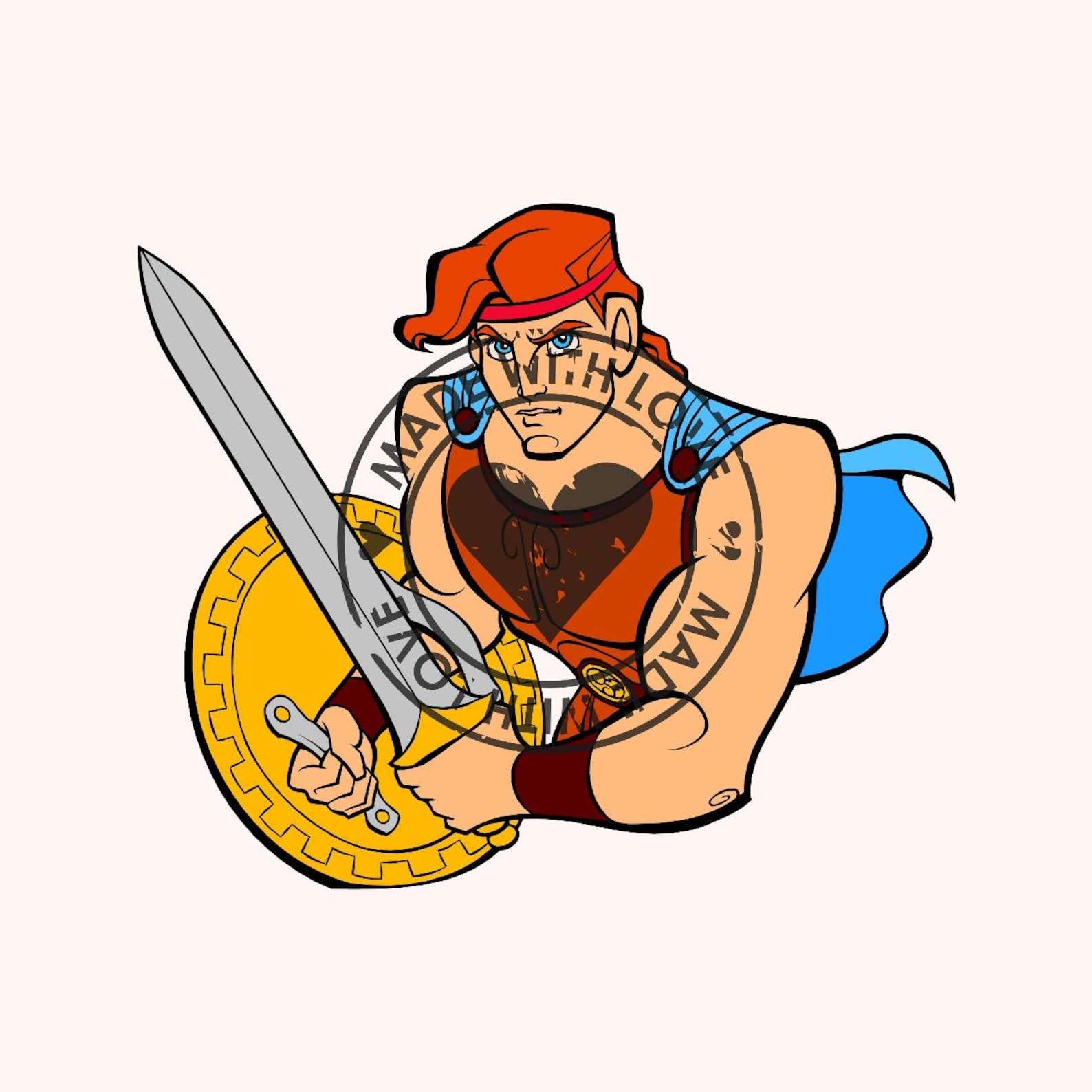 Hercules SVG Bundle, Megara, Pegasus (digital Files) - Etsy