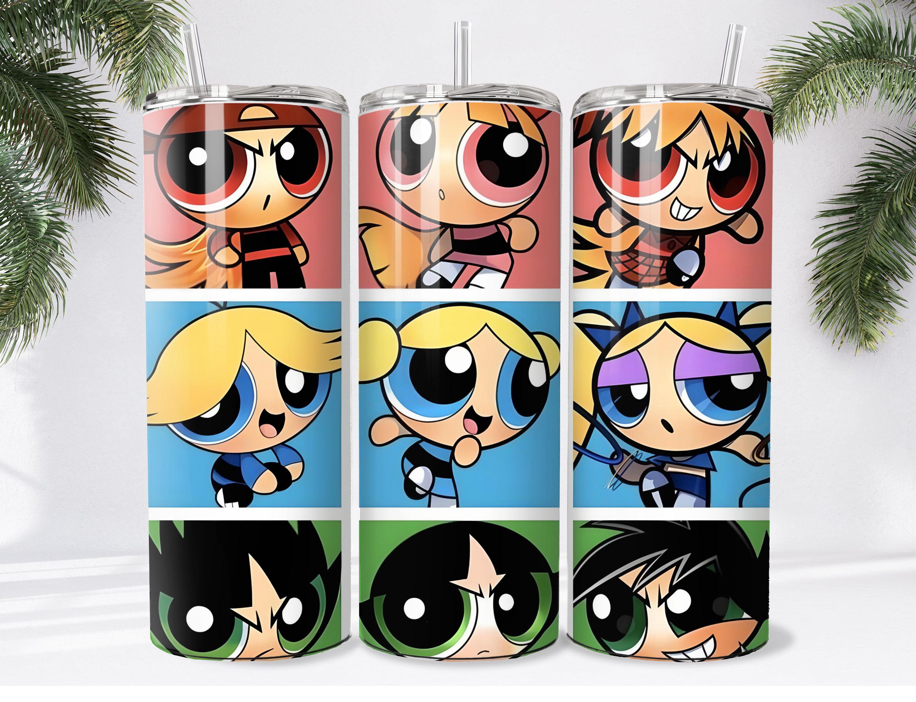 55+ Super Cute Trio | Super Puff Girls | 20oz Skinny Tumbler ...