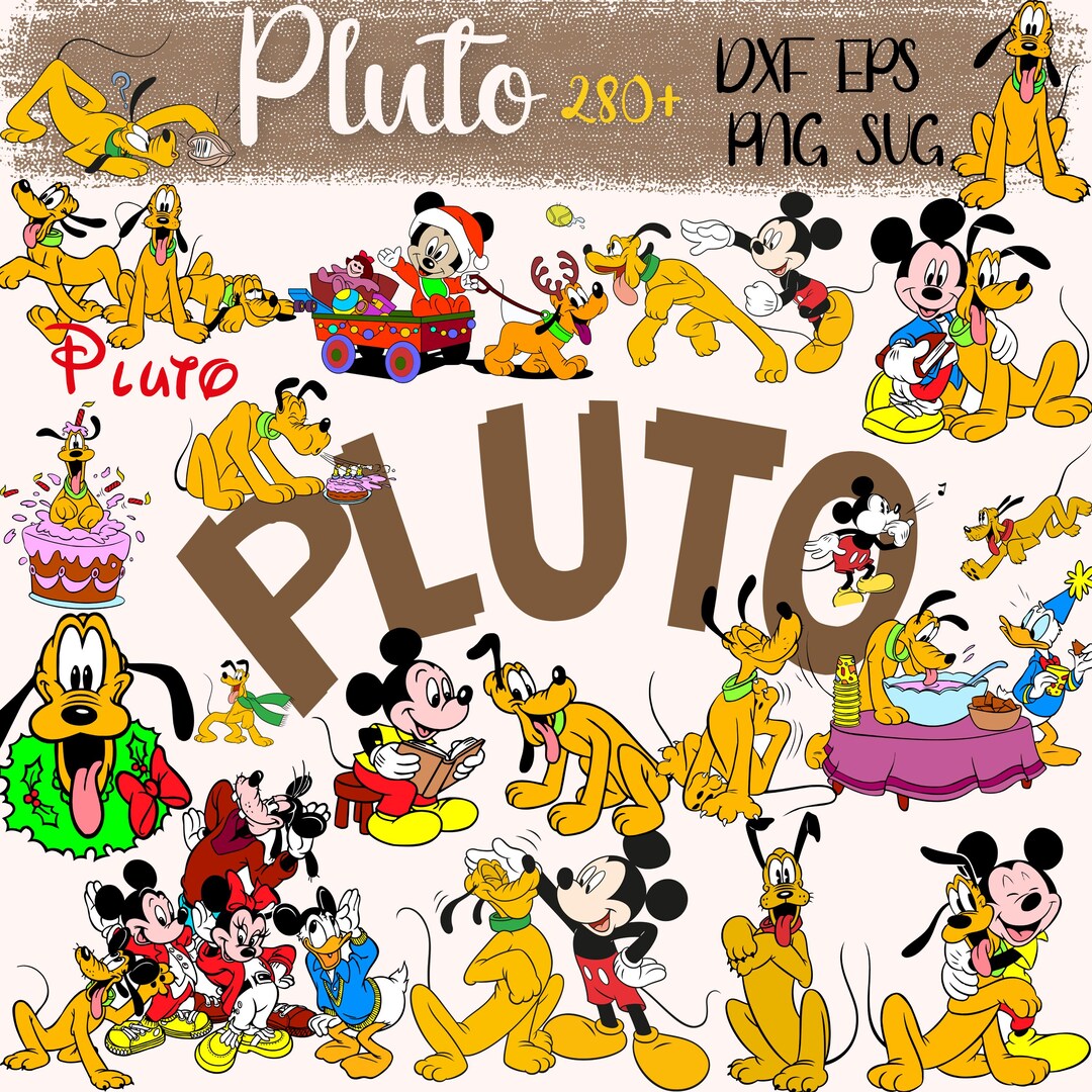 Cute Poses | Digital Download | Cartoon Dog Clipart | Cricut ...