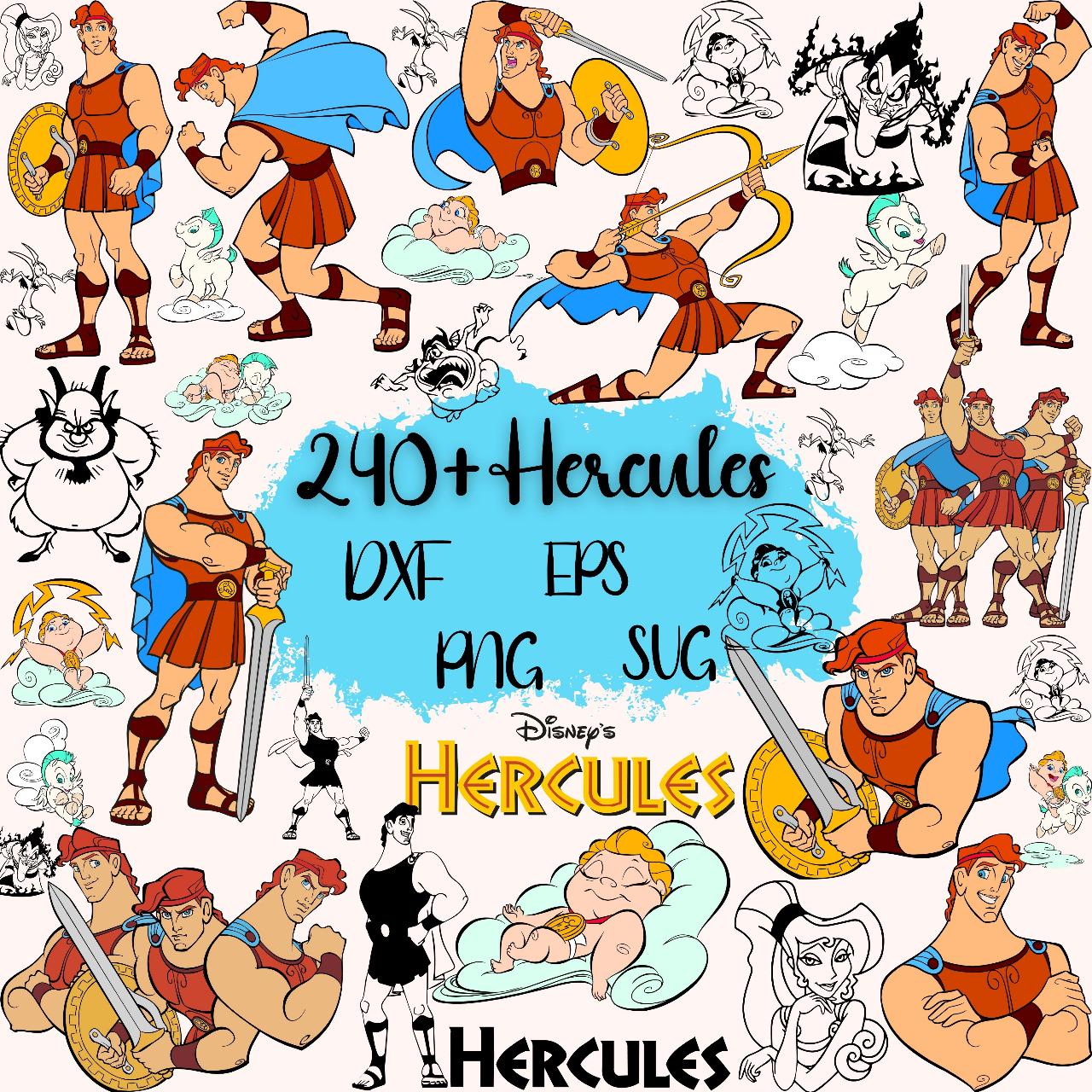 Hercules SVG Bundle, Megara, Pegasus (digital Files) - Etsy