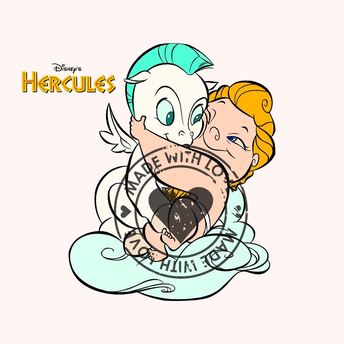 Hercules SVG Bundle, Megara, Pegasus (digital Files) - Etsy