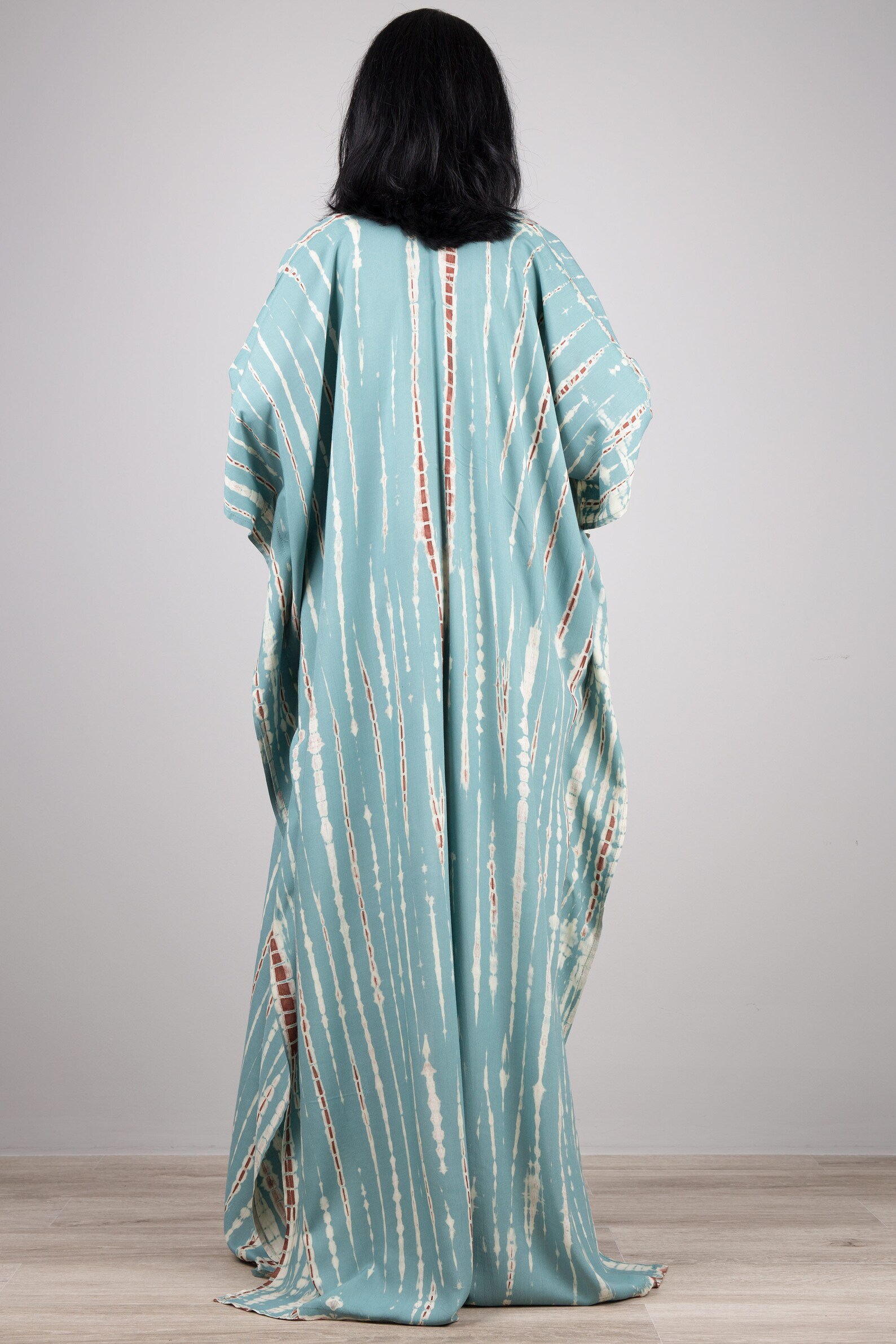 Tie Dye Robe Beach Cover Oversized Robe Tie Dye Duster | Etsy