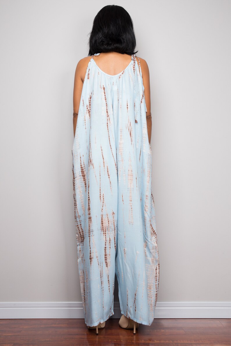 Tie Dye Jumpsuit Boho Jumpsuit Loose Fit Jumpsuit Jumper - Etsy