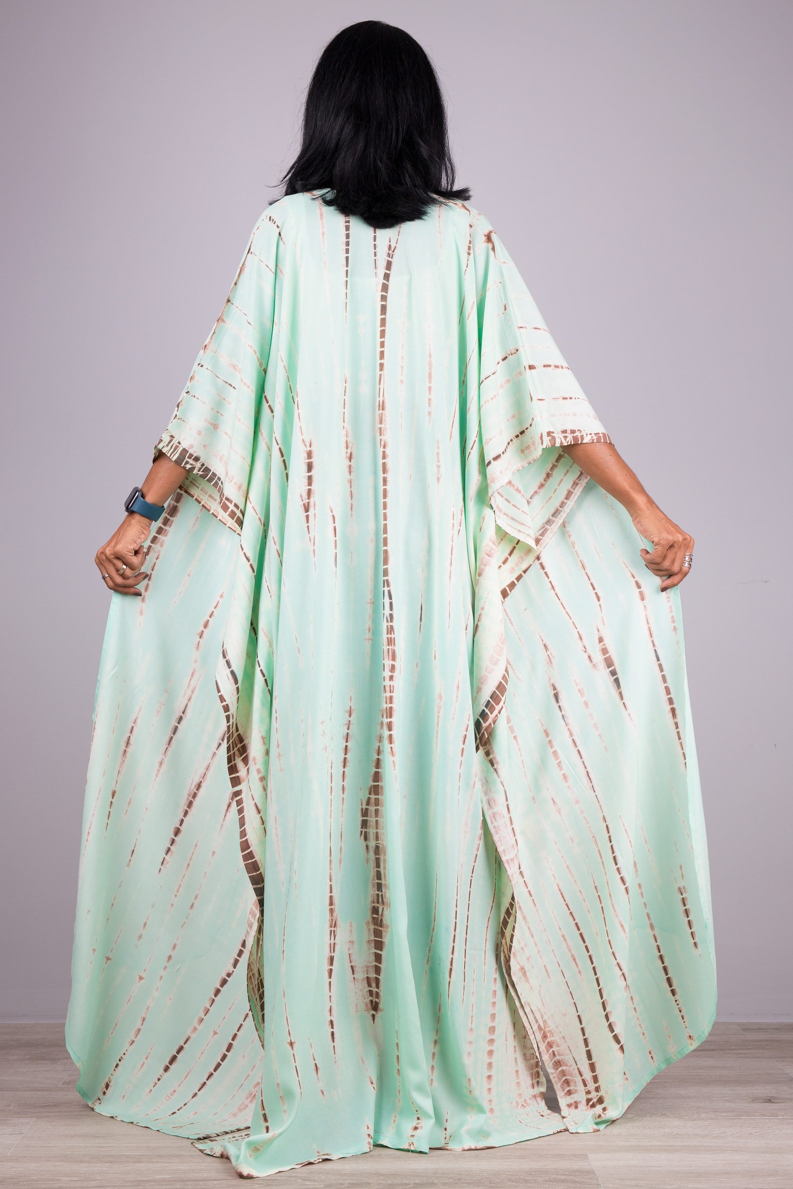 Tie Dye Robe Beach Cover Tie Dye Duster Vest Festival Wear - Etsy