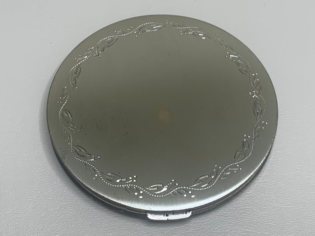 Vintage 1950s Sterling Silver Rex Powder Compact, Vintage Makeup ...
