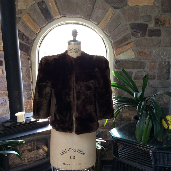 Mouton Jacket - Etsy