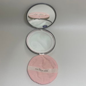 Vintage 1950s Sterling Silver Rex Powder Compact, Vintage Makeup ...