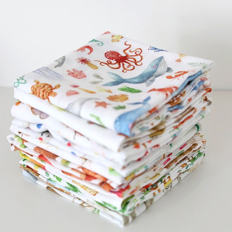 Sweets Muslin Square Burp Cloth Muslin - Etsy
