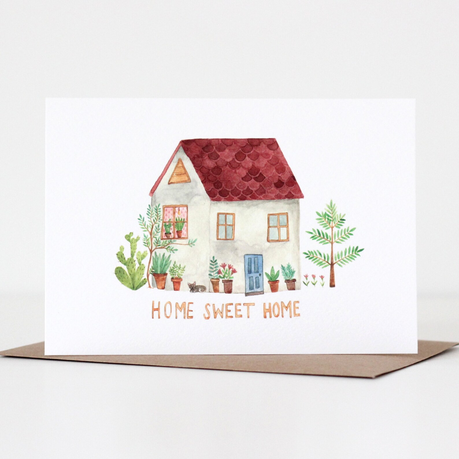 Home Sweet Home Card New Home Card Moving House Card - Etsy