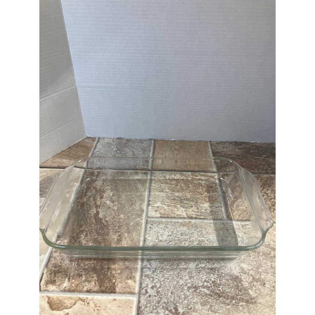 Anchor Hocking Glass Baking Dish Ovenproof 9x13 Inch Clear Baking Pan ...