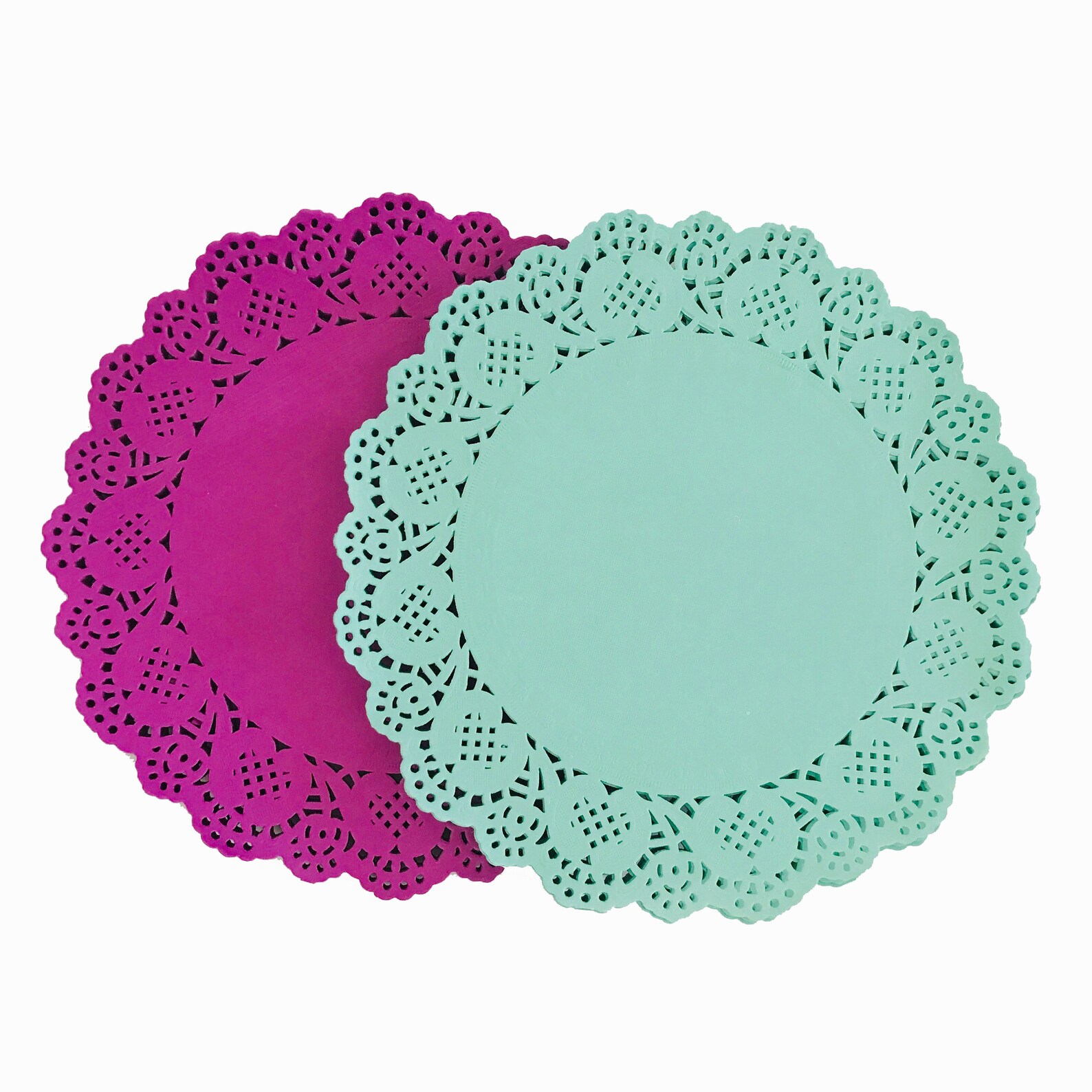 50 pack Vibrant 10 VIOLET Colored Paper Doily ideal | Etsy