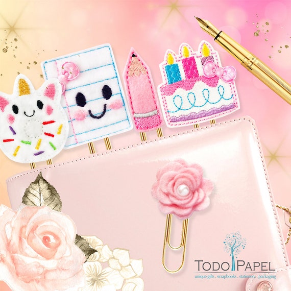 Kawaii Style Party Planning Paper Clip Collection 5 Cute | Etsy