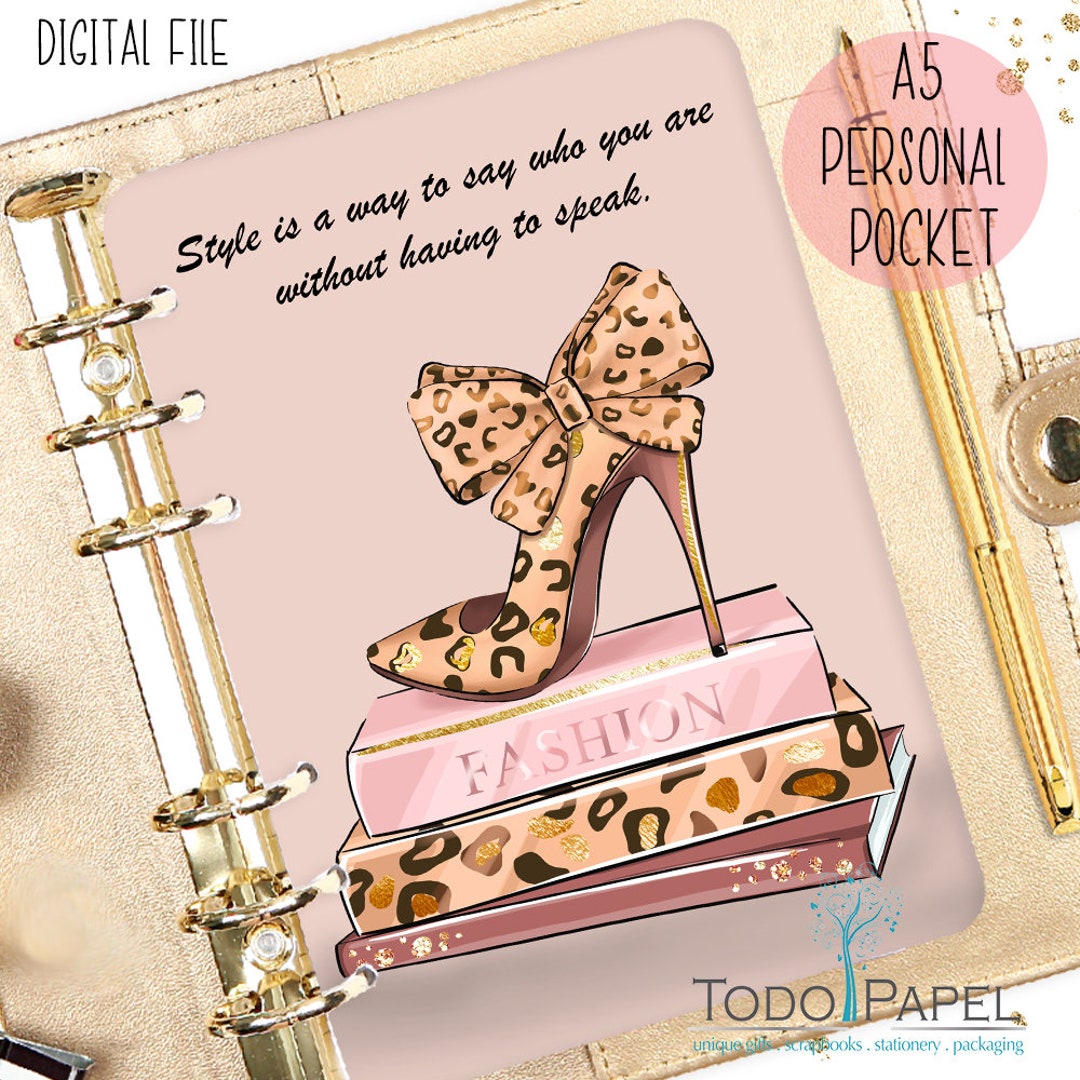 Girly Digital Download Planner Dashboard. Style and Fashion Printable ...