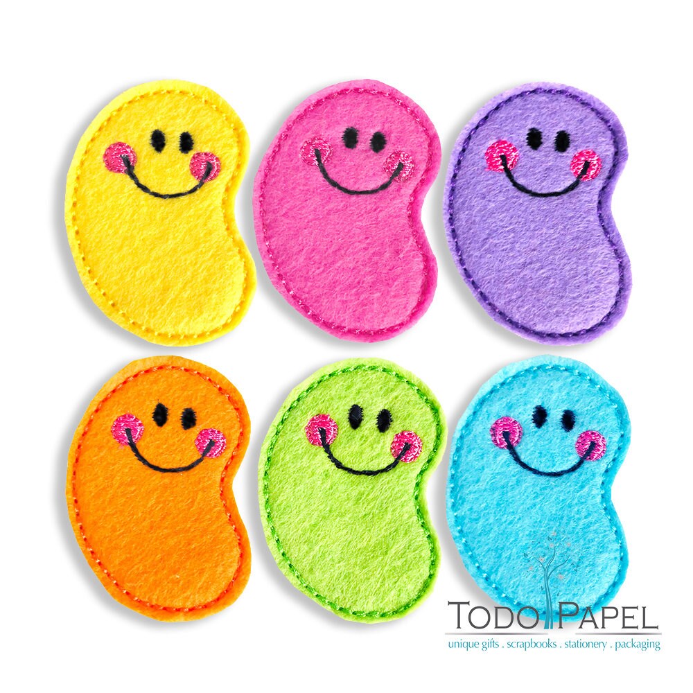 Jelly Beans With Faces