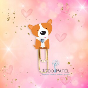 Queen Elizabeth II and Corgis Laminated Planner Paper Clips British ...